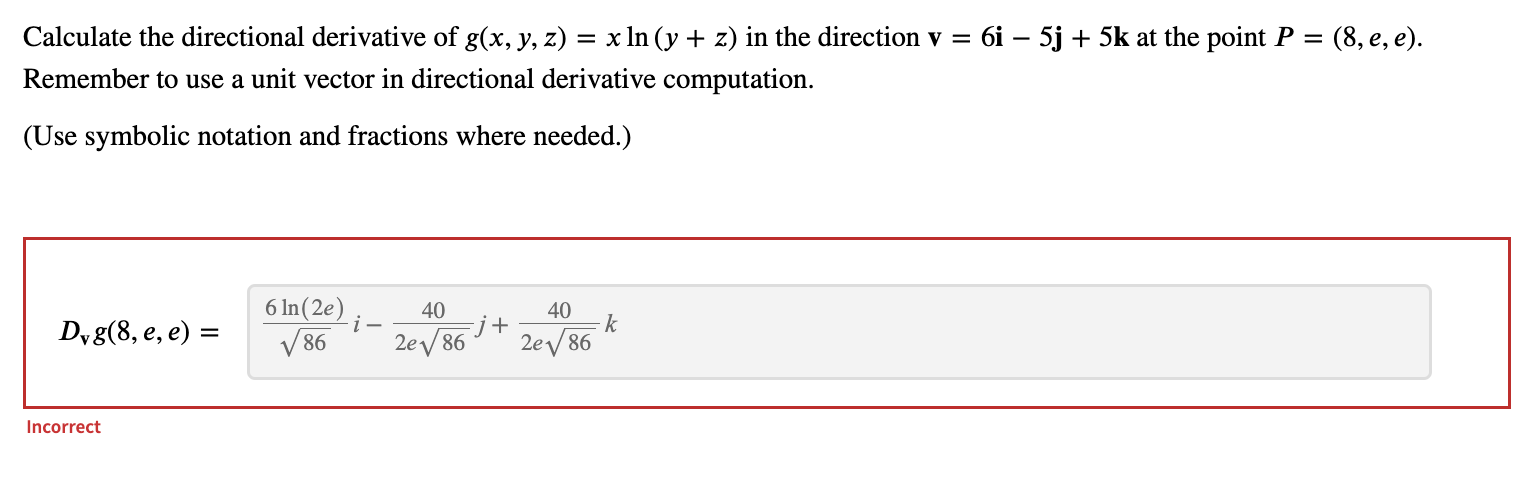 Solved Calculate the directional derivative of | Chegg.com