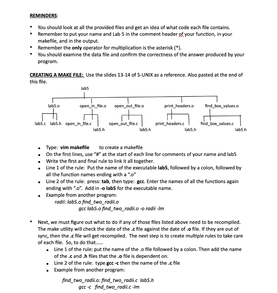 PROBLEM: 1. Write a function that finds both volume | Chegg.com