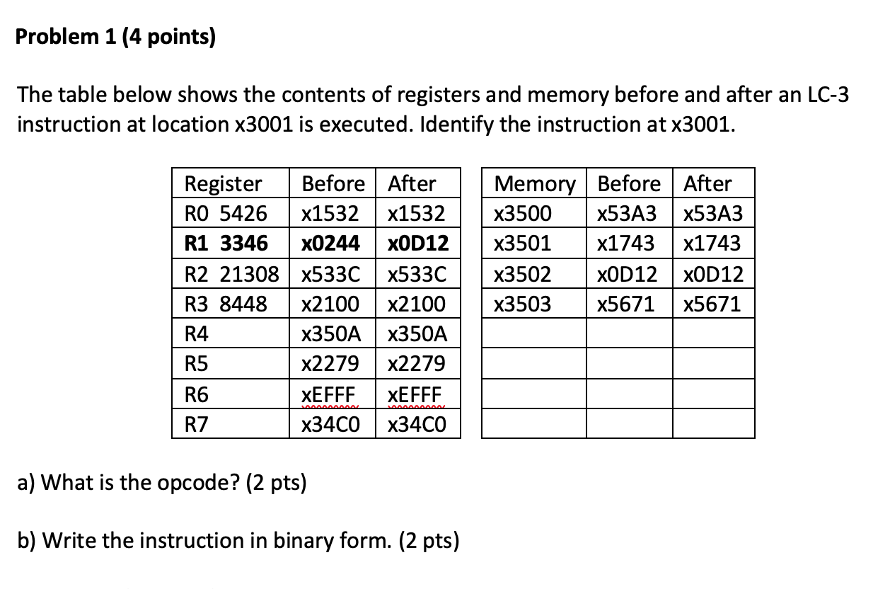 Solved Both parts A and B need to be answers. Just A does | Chegg.com