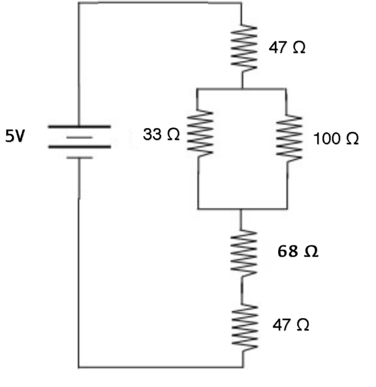 Solved Calculate the effective resistance of the circuit | Chegg.com