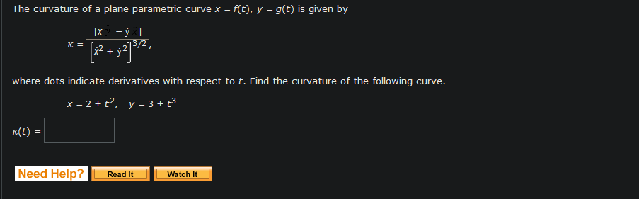 Solved ture of a plane parametric curve x=f(t),y=g(t) | Chegg.com