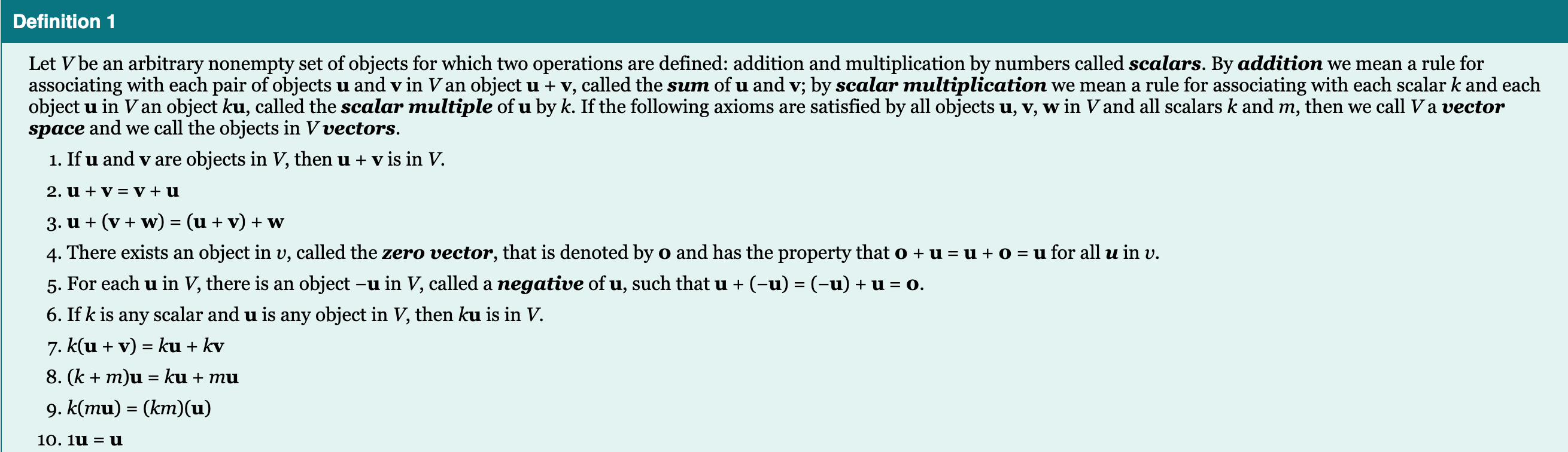 Solved Let V be an arbitrary nonempty set of objects for | Chegg.com