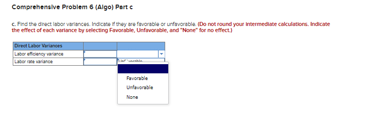 Solved Requlred information Comprehenslve Problem 6 (Algo) | Chegg.com