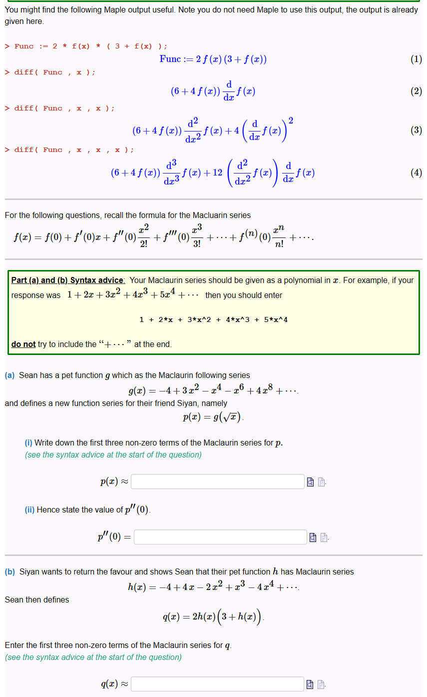Solved You might find the following Maple output useful. | Chegg.com Solved You might find the following Maple output useful. | Chegg.com