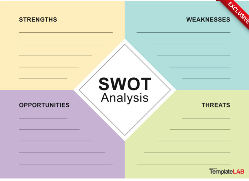 Solved Create a SWOT analysis for an entering and new | Chegg.com
