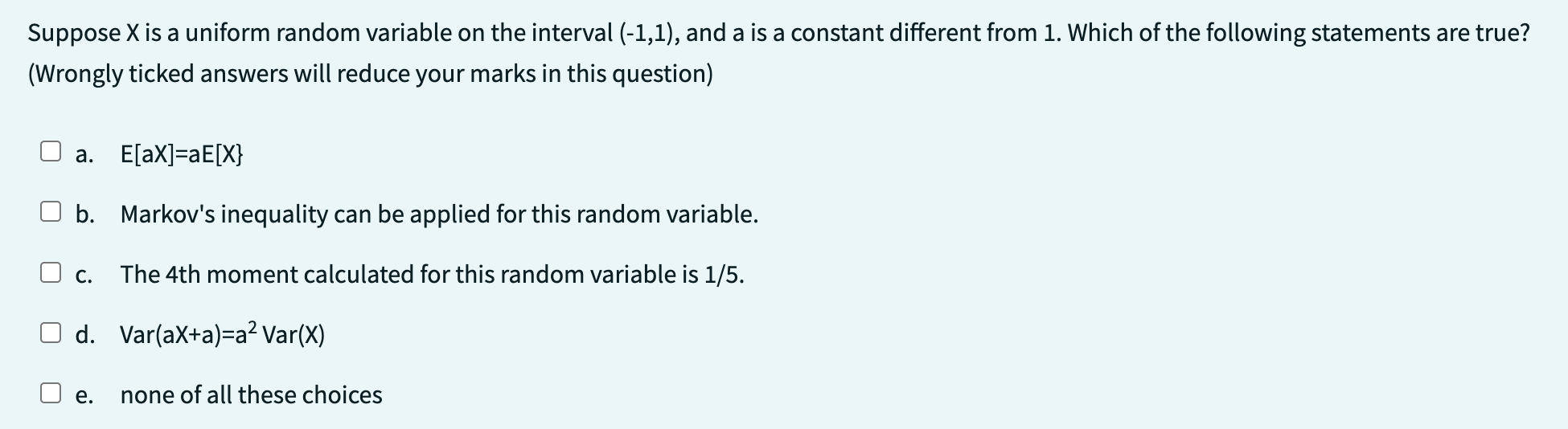 Solved Suppose X is a uniform random variable on the | Chegg.com