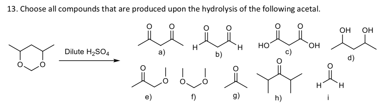 Solved 1. Rank the following compounds from most stable to | Chegg.com