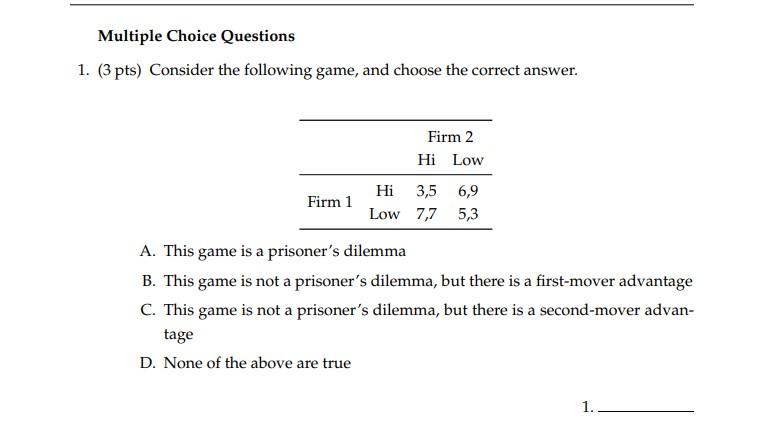 The correct answer for this one is B Please tell | Chegg.com