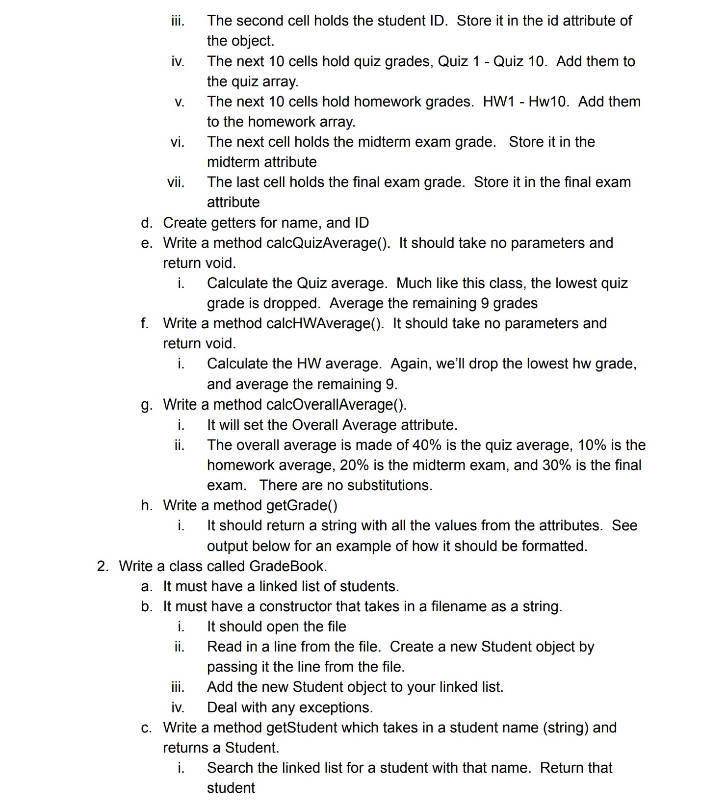 Solved CSE1322L Assignment 7 - Spring 2023 Intro: This | Chegg.com