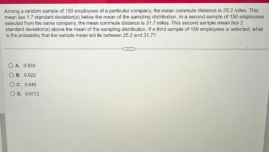 Solved Among a random sample of 150 employees of a | Chegg.com