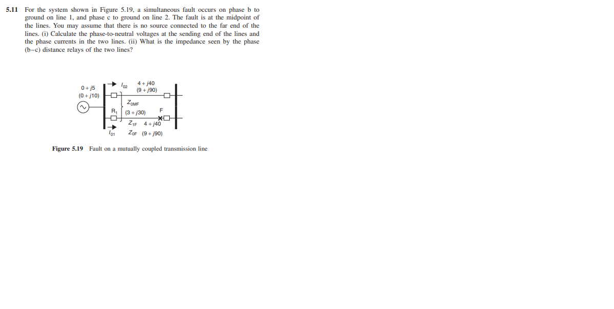 For the system shown in Figure 5.19, a simultaneous | Chegg.com