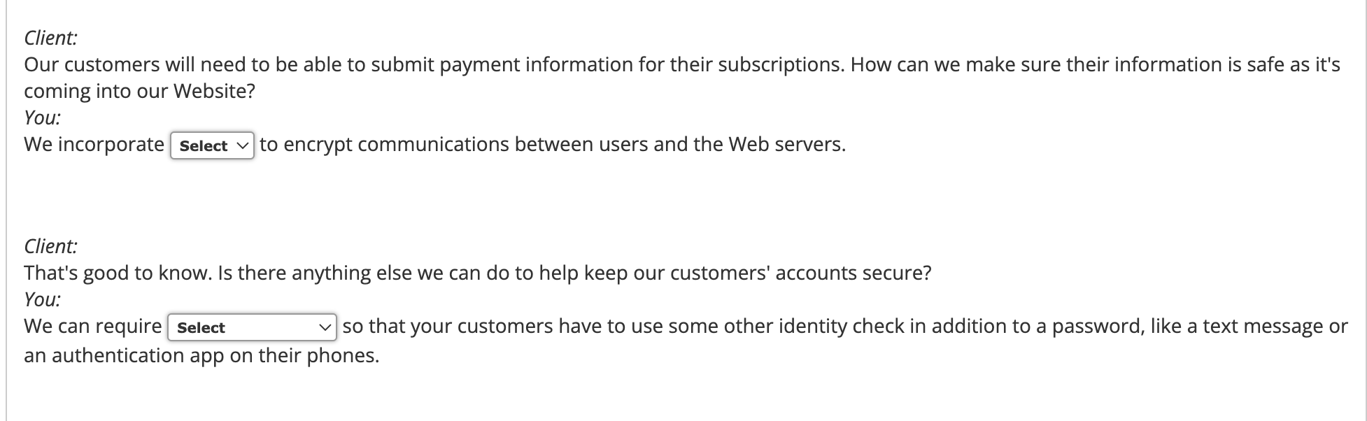 Solved Identify the Website function most important to the | Chegg.com