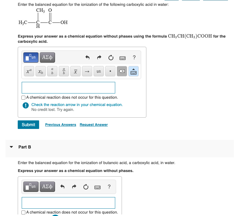 Solved hi i am taking a biochem class and i am stuck on | Chegg.com