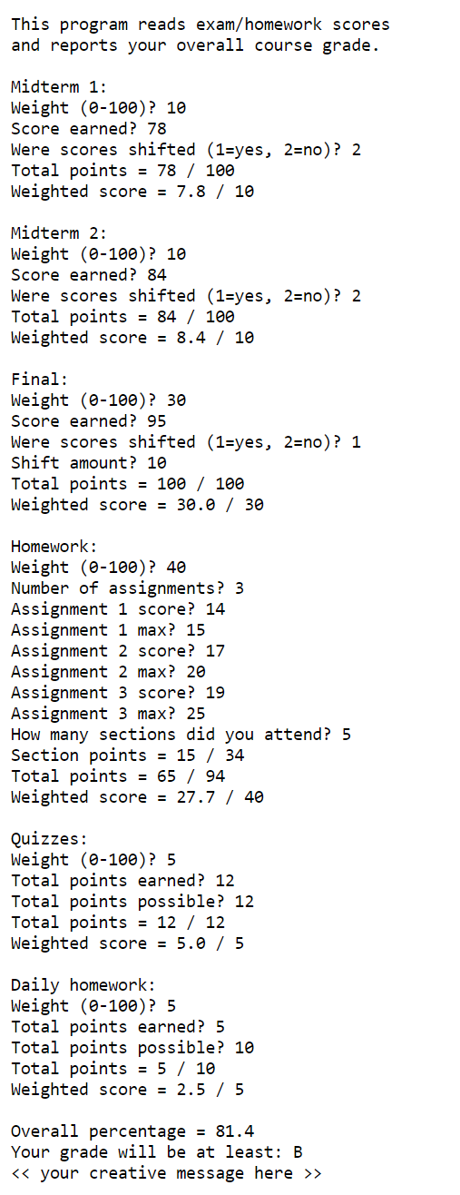 Solved In Python. This interactive program focuses on | Chegg.com