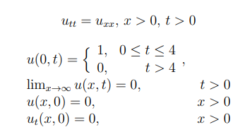 Solved The displacement of a semi-infinite elastic beam is | Chegg.com