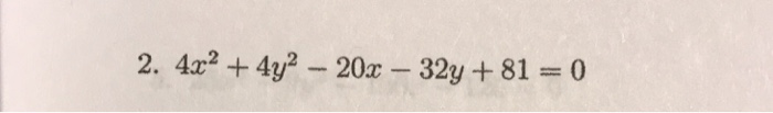 Solved Classify each conic section, write its equation in | Chegg.com