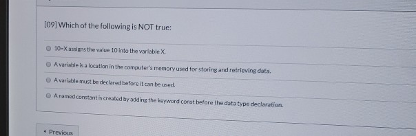 Solved [03] Which of the following is NOT a legal | Chegg.com