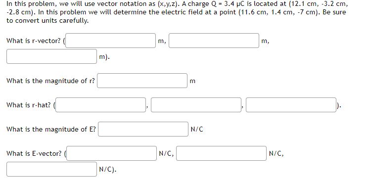 Solved In this problem, we will use vector notation as | Chegg.com