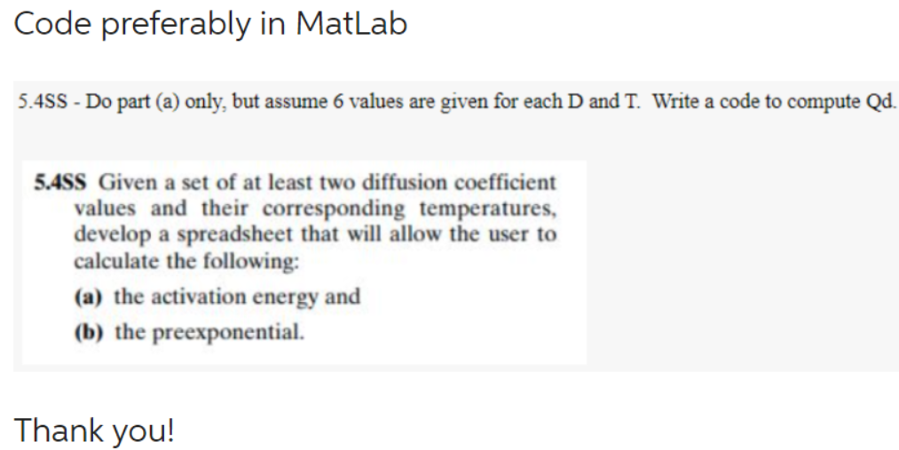 Solved The data is less important than the process in this | Chegg.com