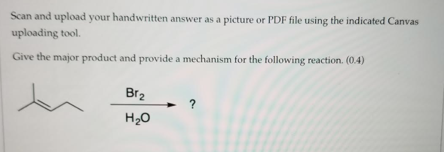 Solved Scan and upload your handwritten answer as a picture | Chegg.com