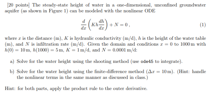 Solved Let's try solving the given ODE using the shooting | Chegg.com