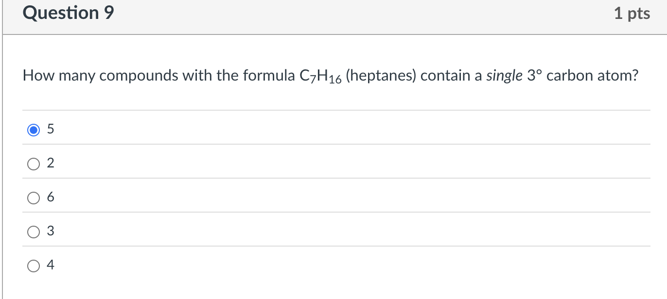 Solved Question 9How many compounds with the formula | Chegg.com