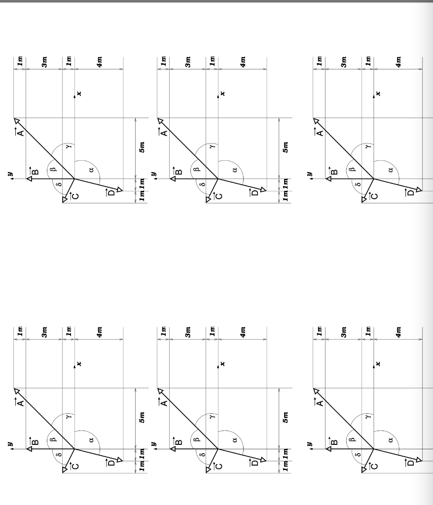 Solved 3. Using vectors given in plots on next page, | Chegg.com