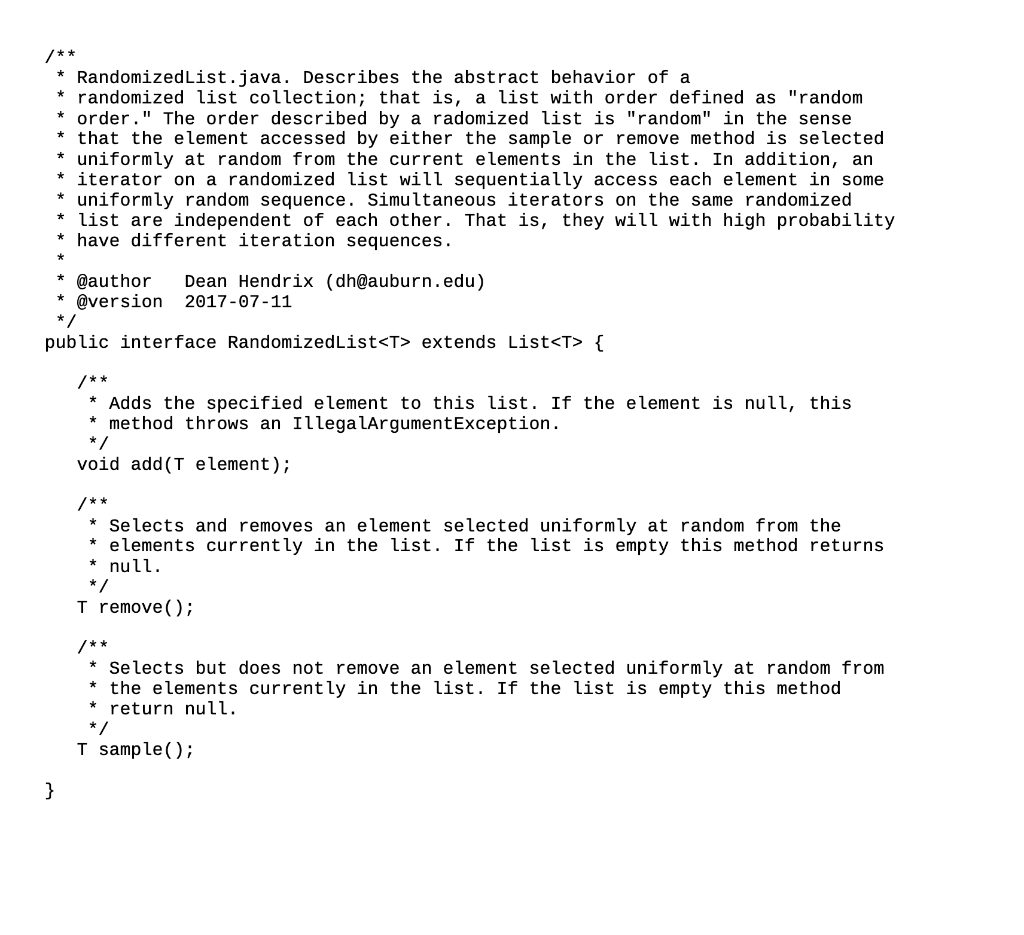 Java API is used for this assignment. Part 1 is files | Chegg.com