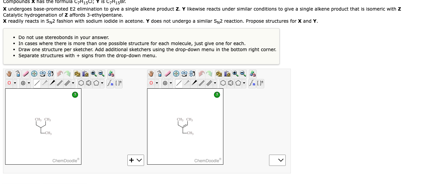 Solved Compound A has the formula C9H19Cl. B is a C9H19Br | Chegg.com