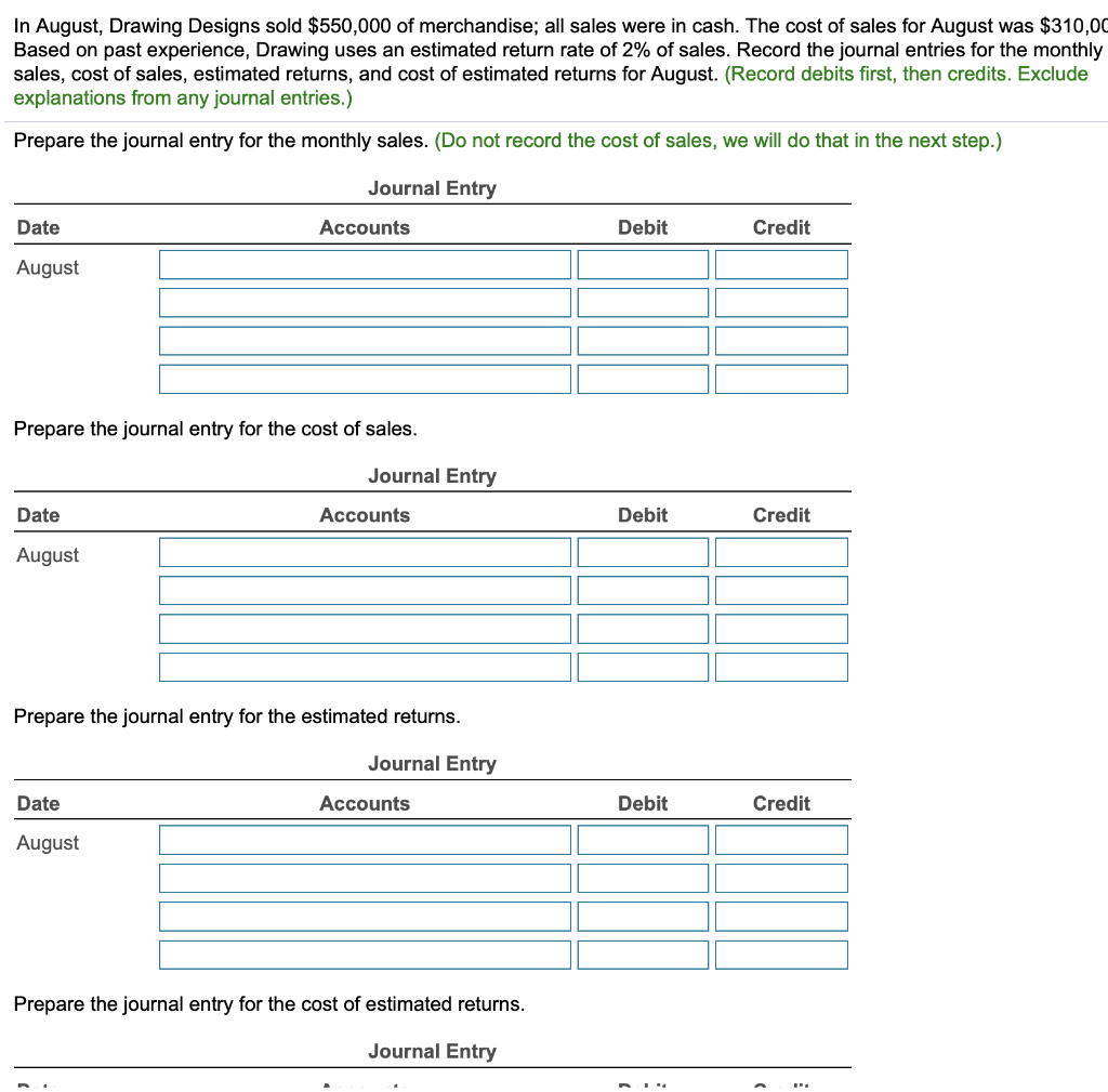 Solved dont dont skip the bottom " Prepare the journal entry | Chegg.com