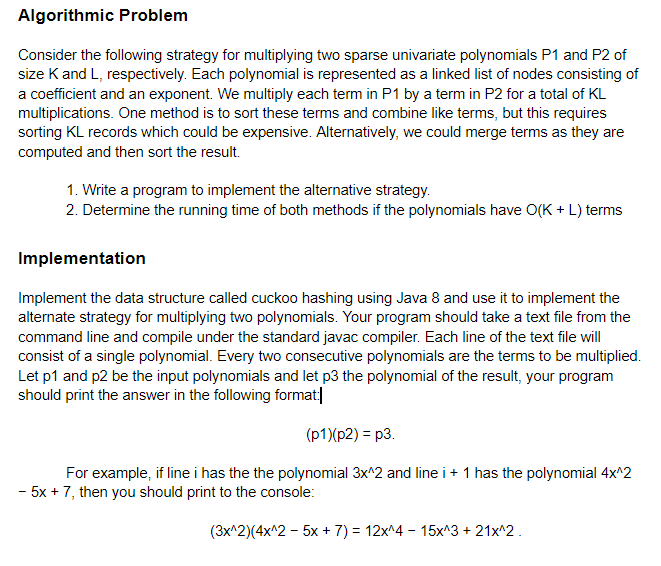 Solved Algorithmic Problem Consider the following strategy | Chegg.com
