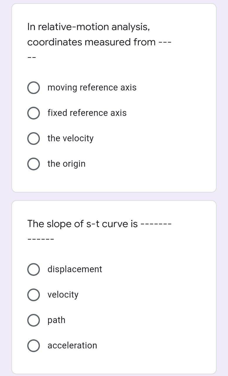 Solved In relative-motion analysis, coordinates measured | Chegg.com