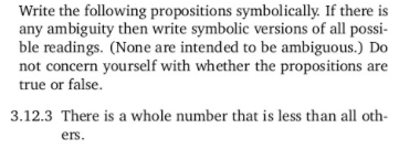 Solved Write the following propositions symbolically. If | Chegg.com
