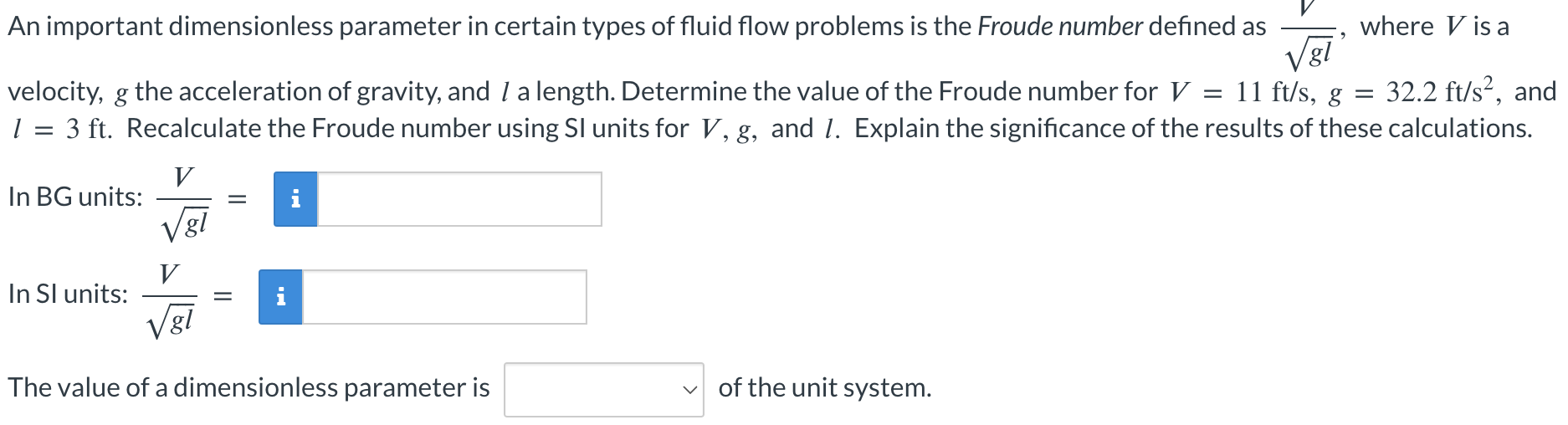 Solved An important dimensionless parameter in certain types | Chegg.com