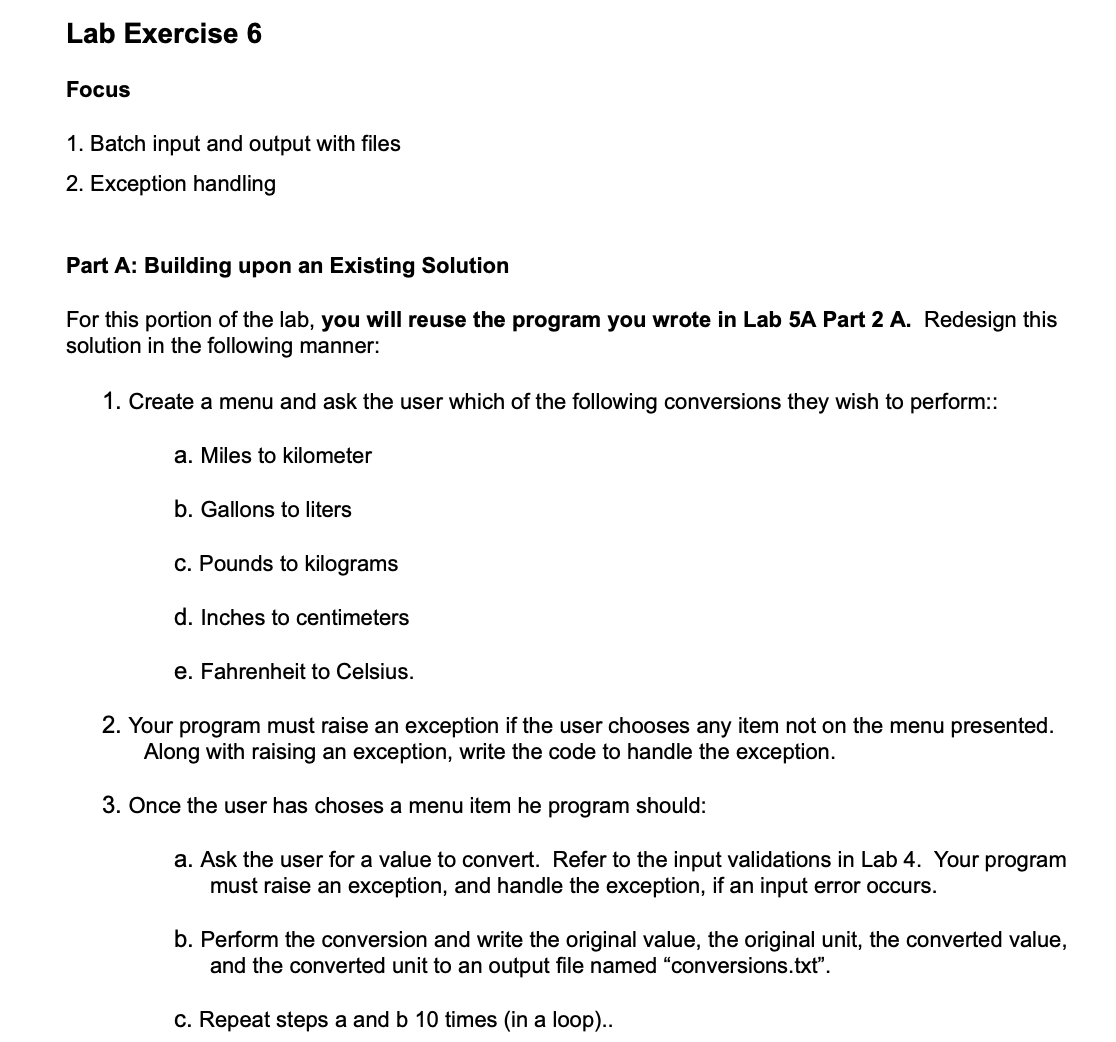 Solved Here is my lab 5a part 2 one is the functions and the | Chegg.com