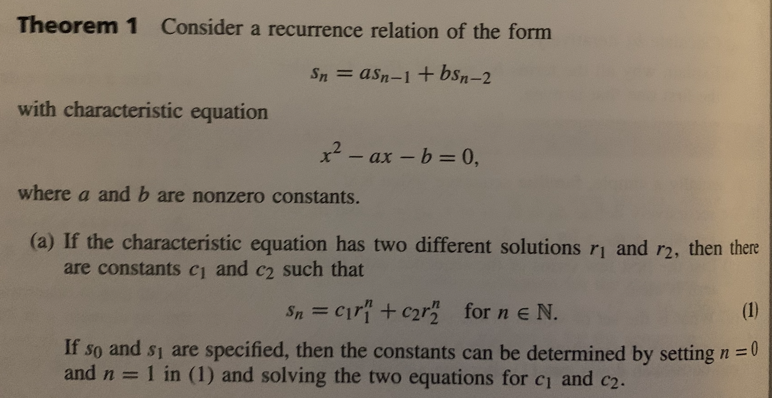 Solved Consider the sequence defined by so = 3, 51 = -3, Sn | Chegg.com