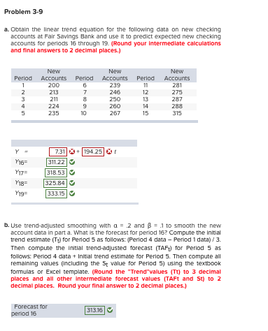 Solved b. Compute a tracking signal for periods 5 | Chegg.com