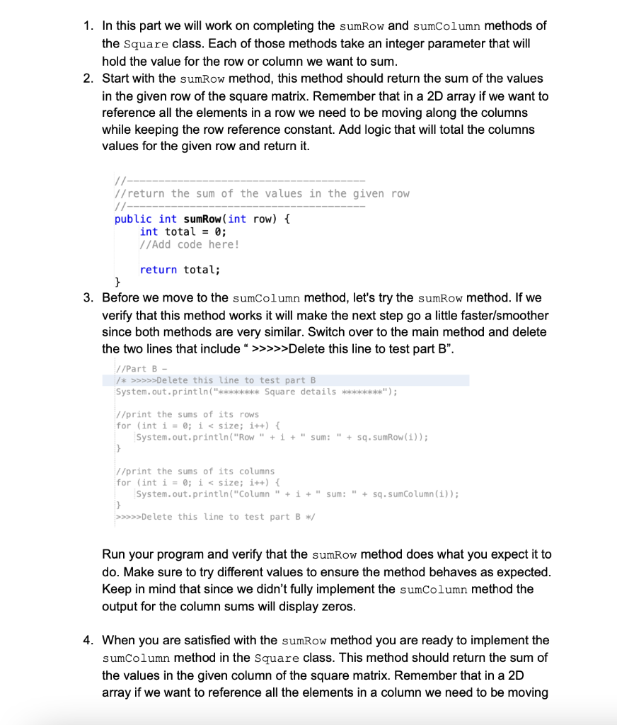 ITSC 1213 - Magic Square Introduction One interesting | Chegg.com