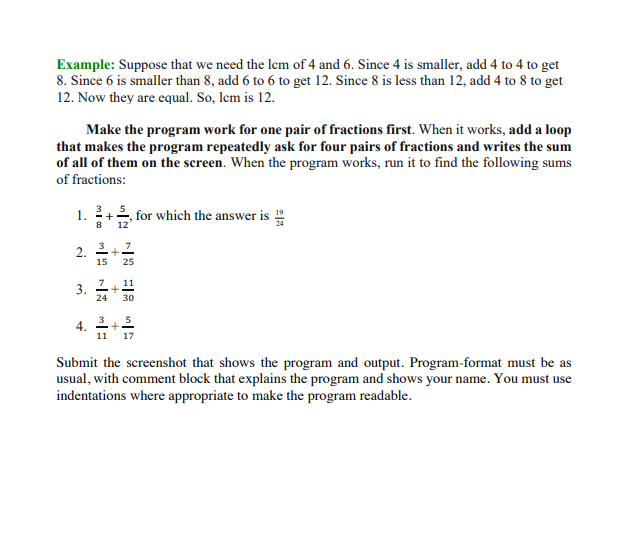 Solved Programming Project 4.4.3 You are to write and | Chegg.com