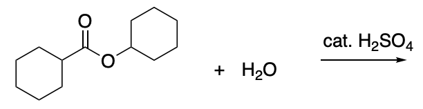 Solved کہ تم cat. H2SO4 + H2O | Chegg.com