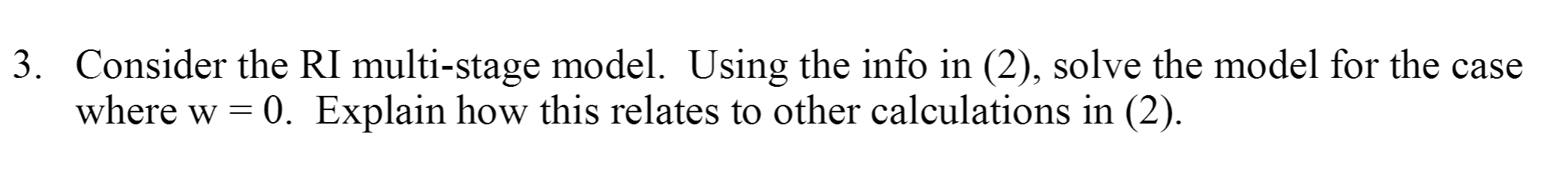 Solved Here are the info in (2), and you don't need to | Chegg.com
