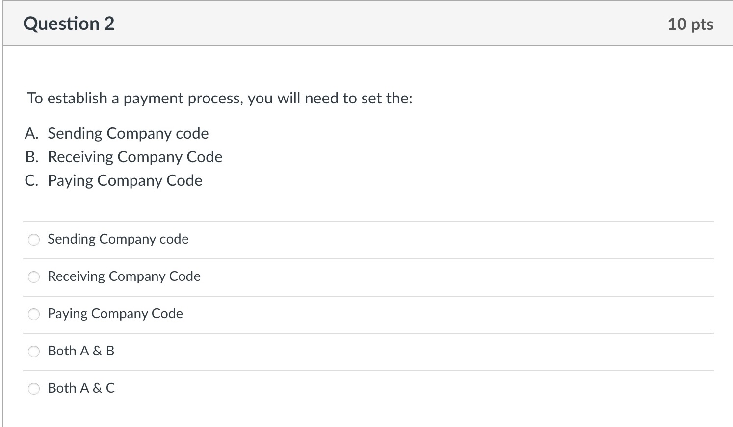 Solved To establish a payment process, you will need to set | Chegg.com