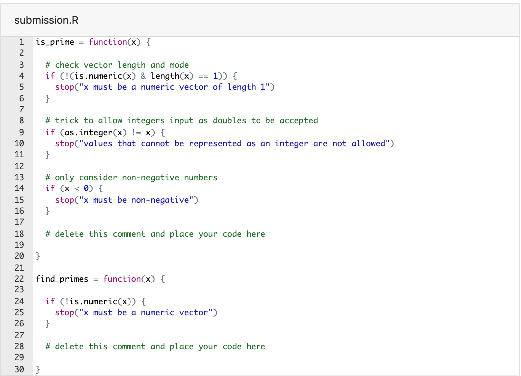 Solved The goal of this question is to write a functions for | Chegg.com