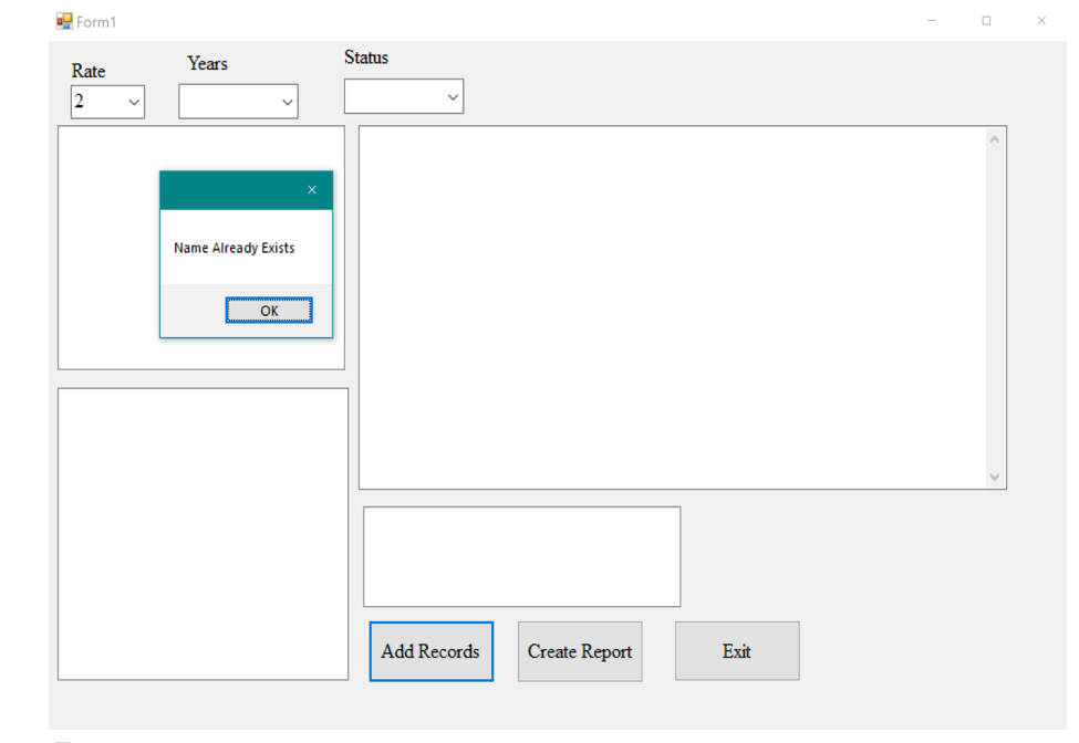 Solved Hi Chegg! I need help with my Visual Basic | Chegg.com