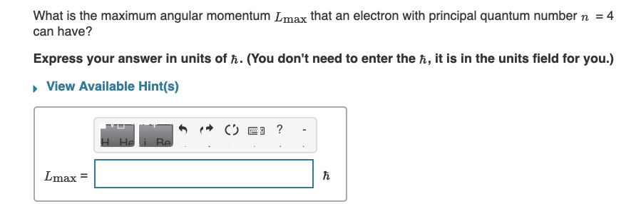 Solved How many different values of \\( l \\) are possible | Chegg.com