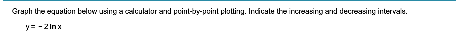 Solved Graph the equation below using a calculator and | Chegg.com