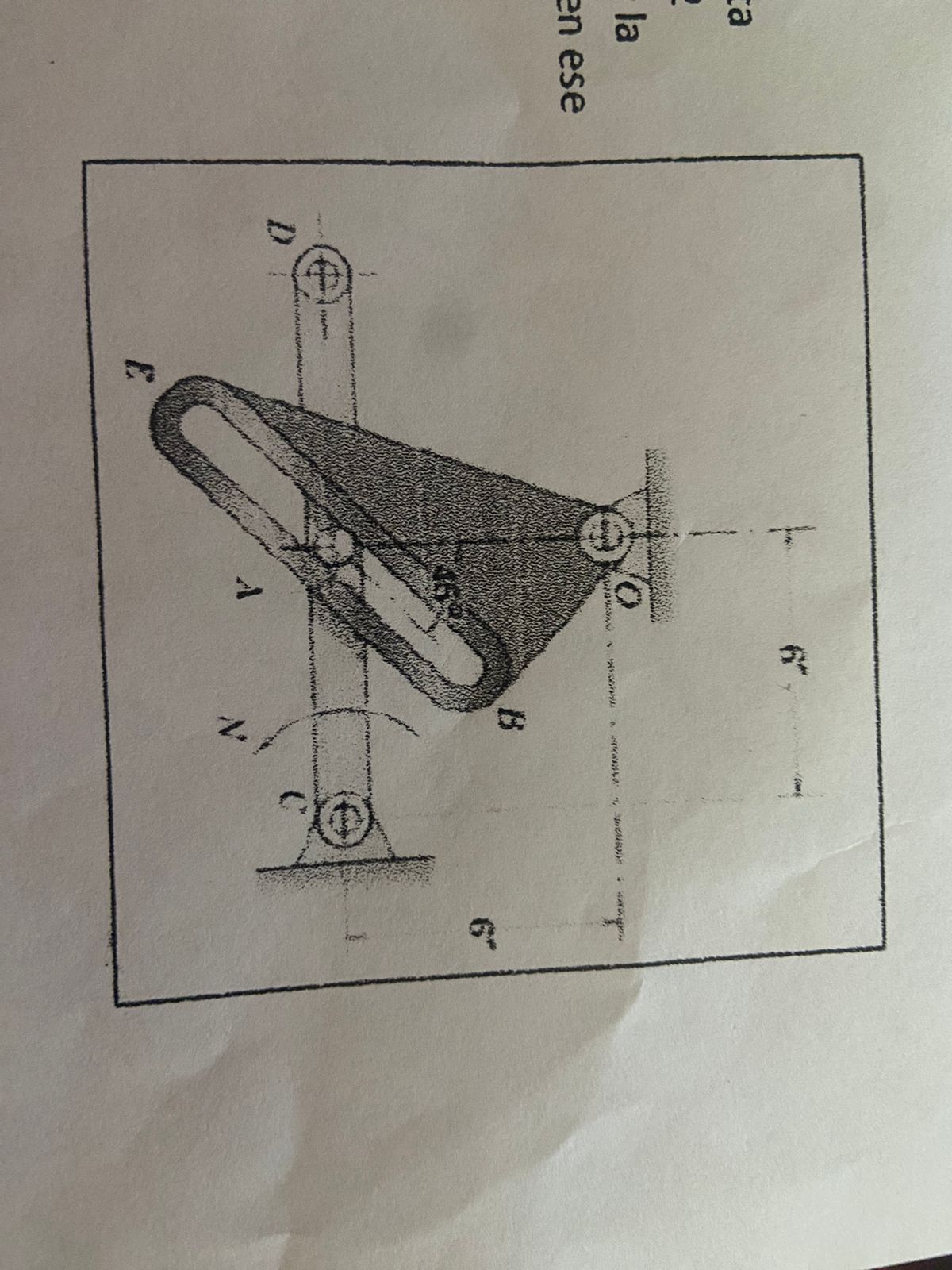 At the given position, the DC bar is rotating with an | Chegg.com