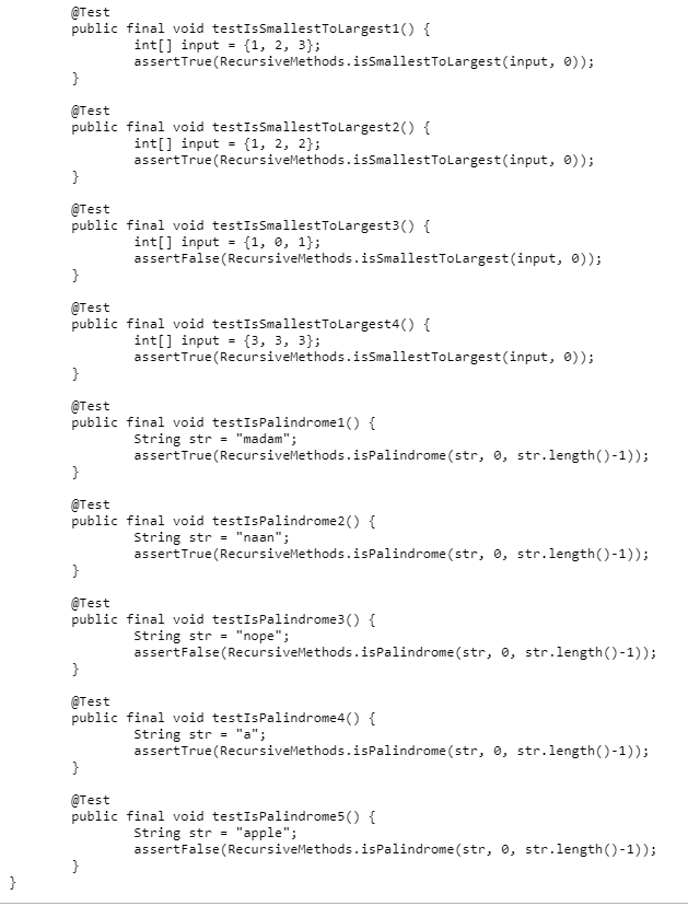 Solved Part 1- Creating Unit Test Plans The first part of | Chegg.com
