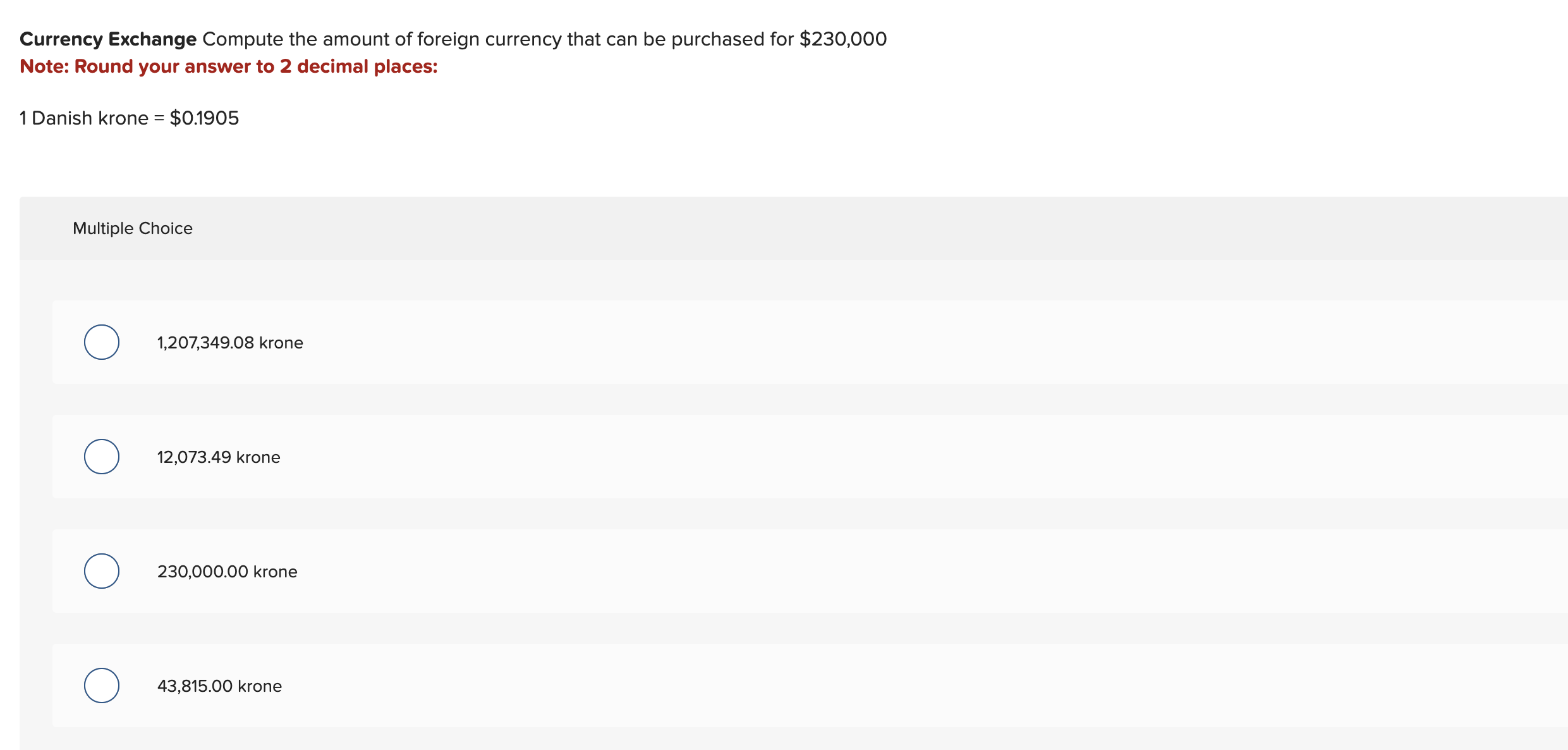 Solved Currency Exchange Compute the amount of foreign | Chegg.com