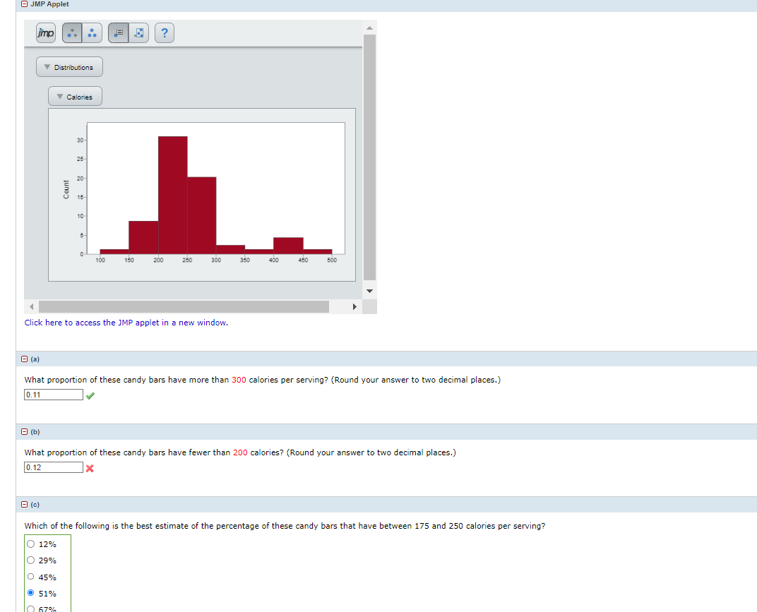 Solved Click here to access the JMP applet in a new window. | Chegg.com